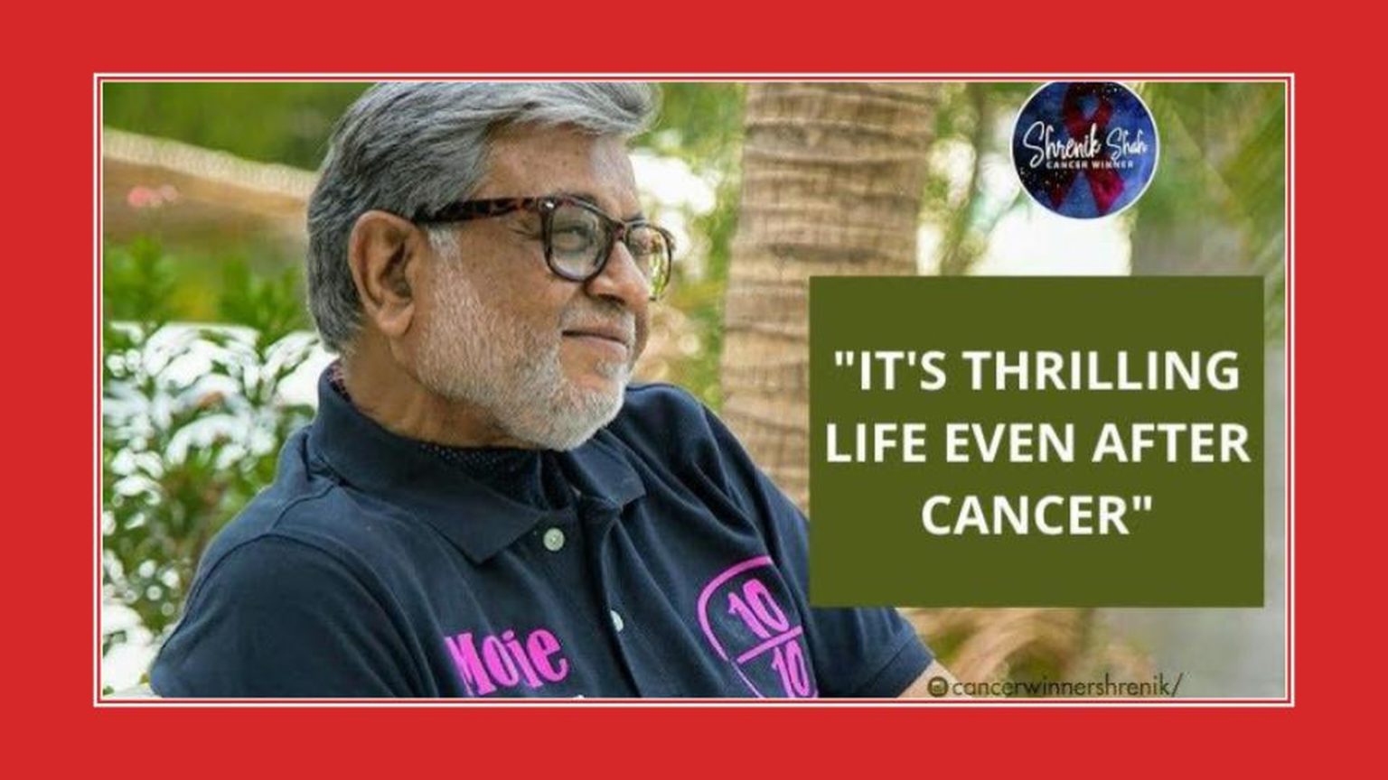 "Shrenik Shah, stage IV Vocal Cord Cancer Warrior in his 26th Year ...